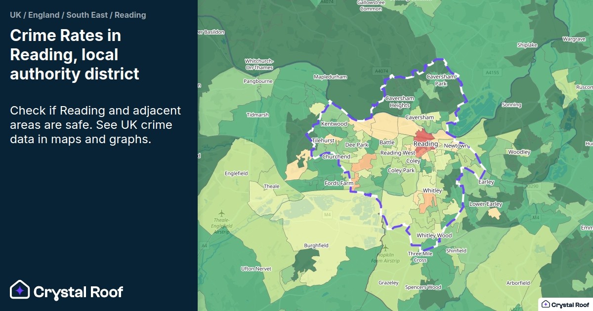 Crime Rates in Reading - Crystal Roof