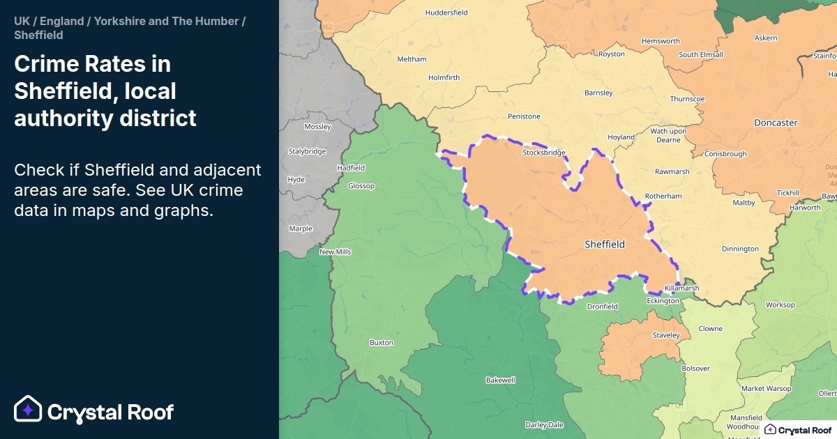 Crime Rates in Sheffield - Crystal Roof