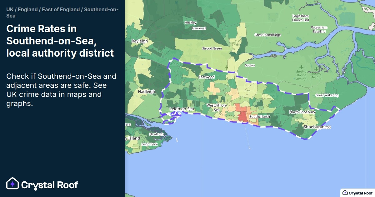 Crime Rates in Southend-on-Sea - Crystal Roof
